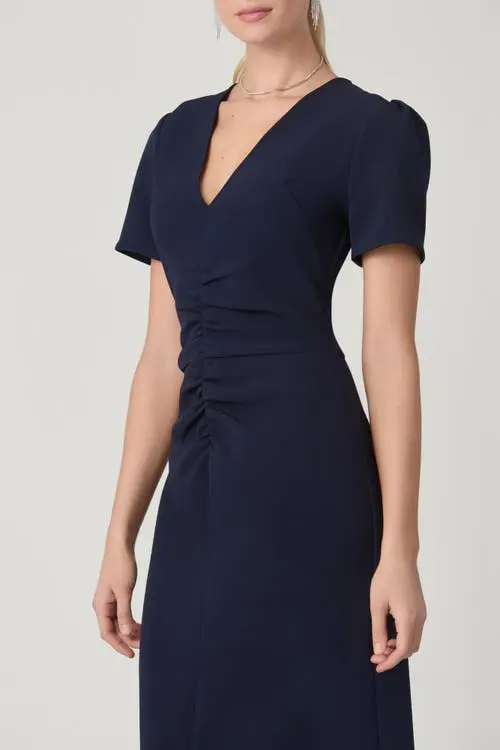 Shoshanna Stretch Crepe Tracey Dress
