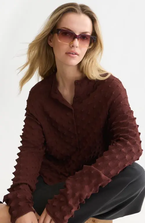 Scotch & Soda Textured Stitch Cardigan
