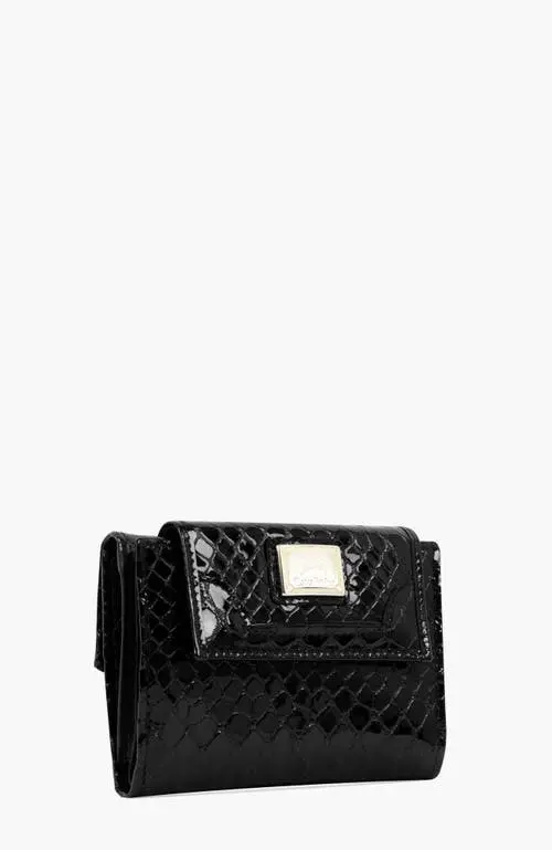 CAVALINHO Gallop Patent Leather Wallet 215