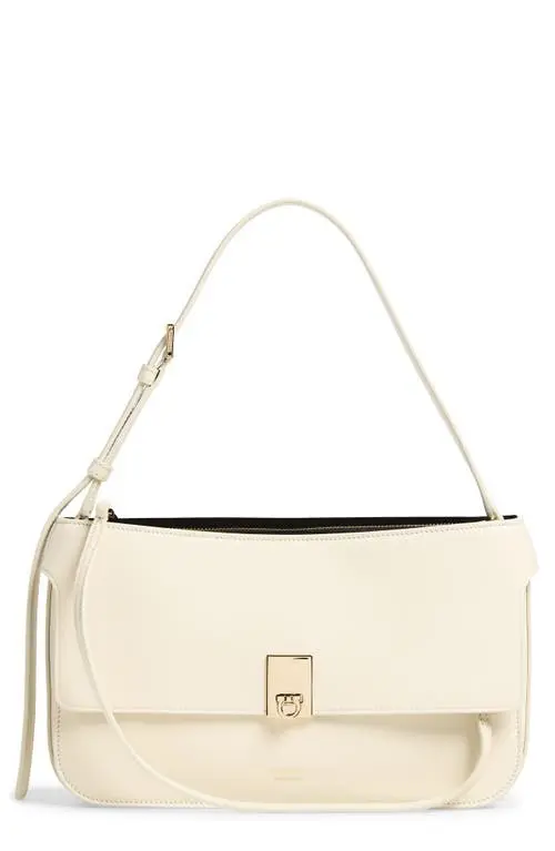 FERRAGAMO Extrasmall Cara Shoulder Bag - Mascarpone