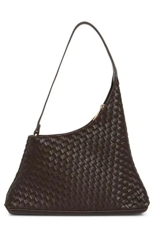 Jw Pei Lyra Asymmetric Shoulder Bag - Dark Brown