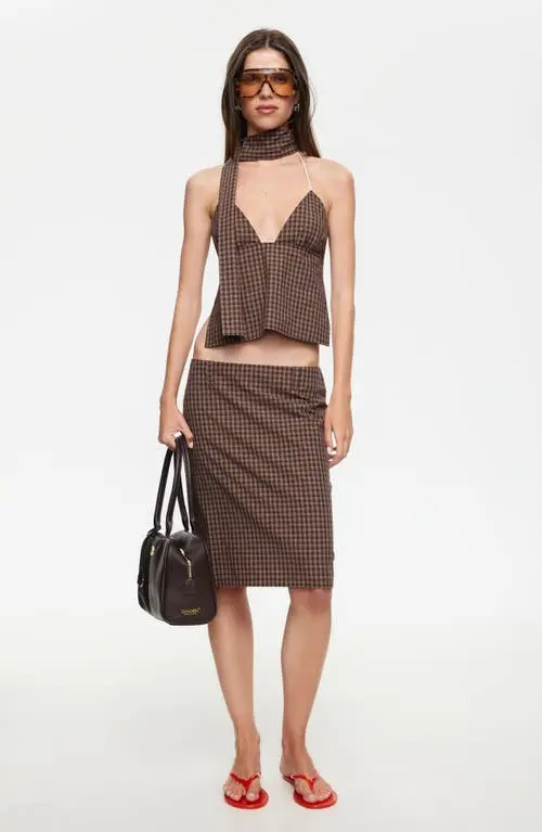 Lioness Play On Midi Skirt