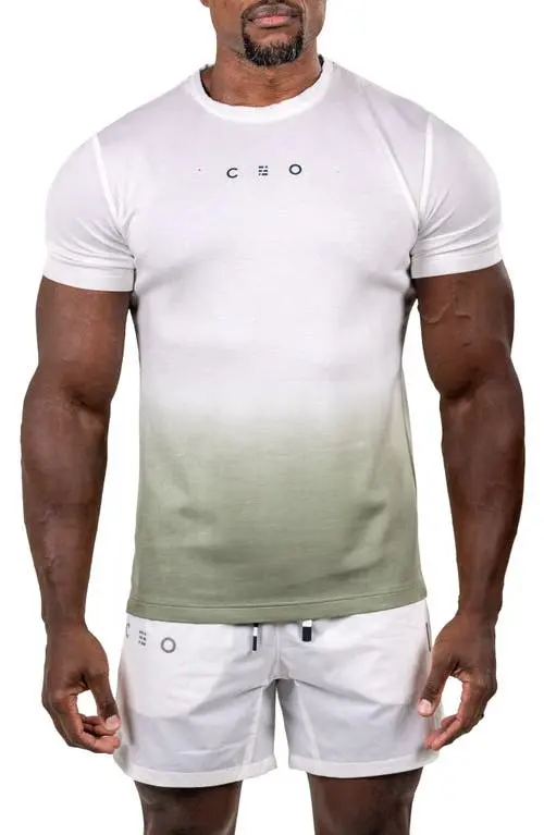 MACEOO Marthyr Dip-dyed T-shirt