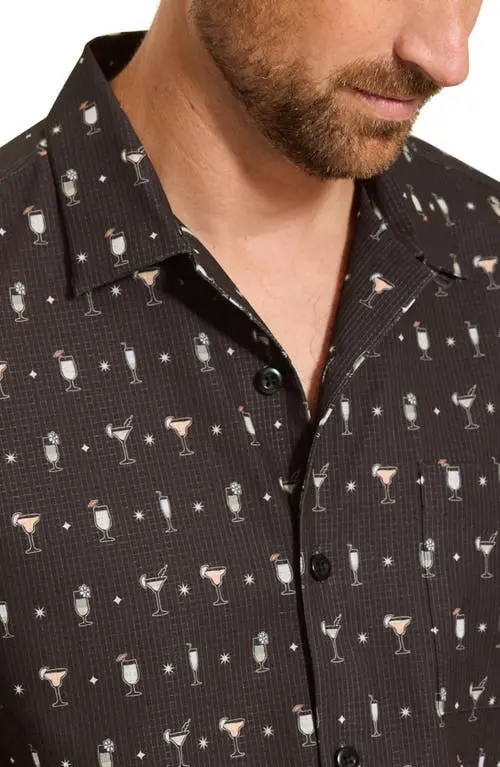 Tommy Bahama Bahama Coast Cocktail Conga Print Button-up Shirt