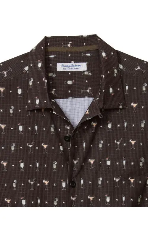 Tommy Bahama Bahama Coast Cocktail Conga Print Button-up Shirt