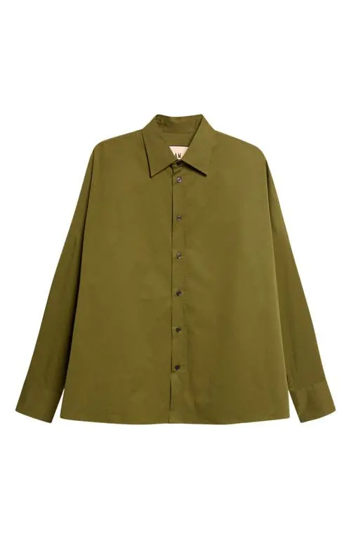 Plan C Stretch Cotton Poplin Shirt