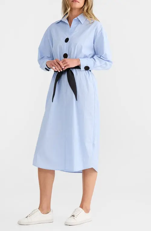 BRAVE+TRUE Coventry Tie Waist Long Sleeve Shirtdress