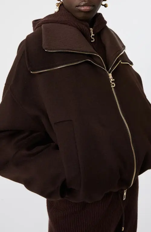 Sportmax Emiro Virgin Wool Short Coat