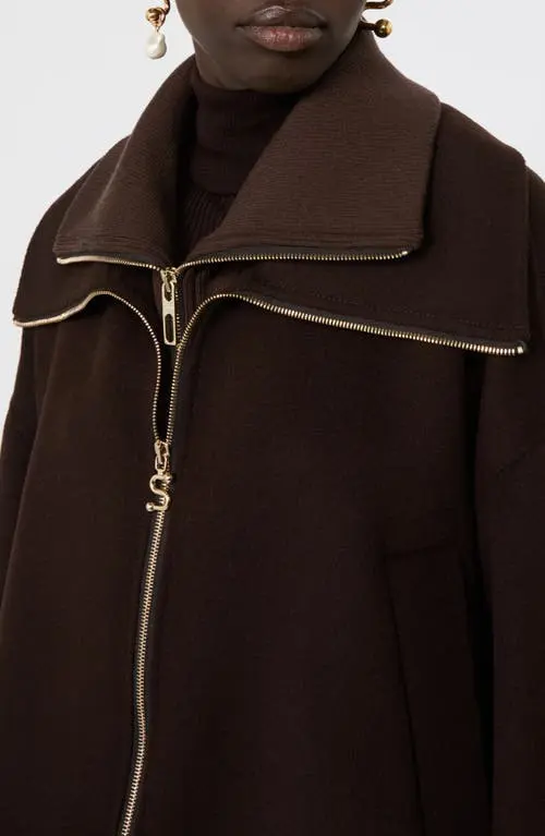 Sportmax Emiro Virgin Wool Short Coat