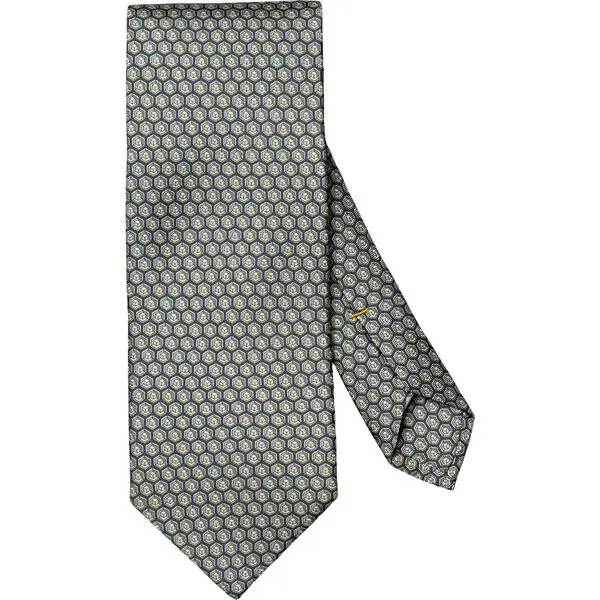Eton Printed Silk Tie
