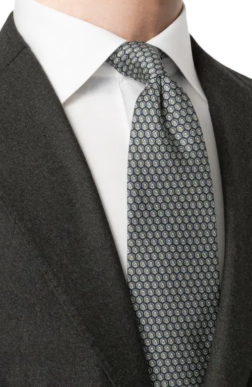 Eton Printed Silk Tie