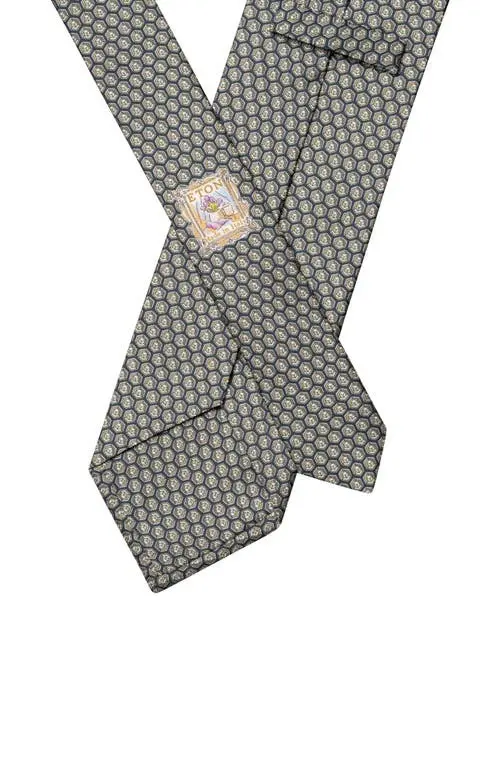 Eton Printed Silk Tie