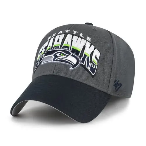 '47 Seattle Seahawks Split Block Mvp Adjustable Hat