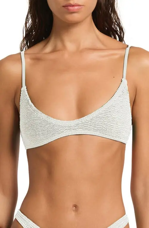 Bond Eye Edwards Crop Bikini Top - Coconut