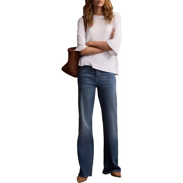 Mint Velvet High Rise Flared Jeans