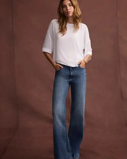 Mint Velvet High Rise Flared Jeans
