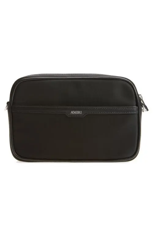 Amiri Embroidered Logo Camera Case