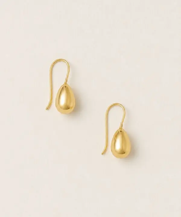 SOPHIE BUHAI Petite Egg Drop Earrings - Gold