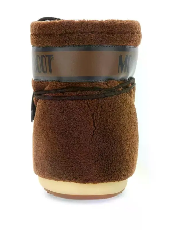 Moon Boot Icon Low Shearling-effect Boots - Brown