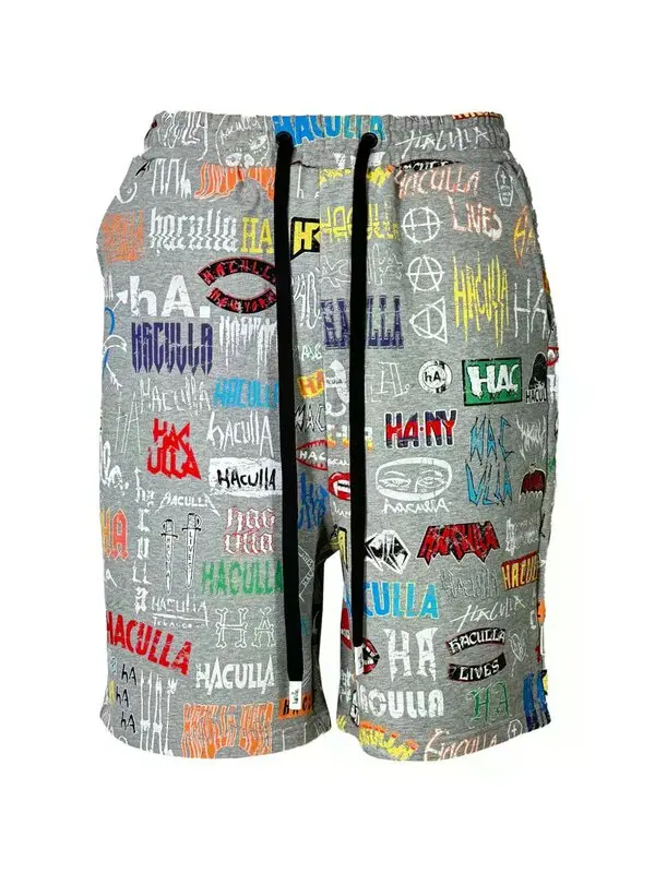 HACULLA. Logo-print Drawstring Shorts