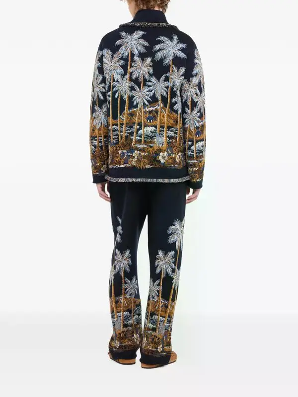 Alanui Diamond Head Fringed Cardigan