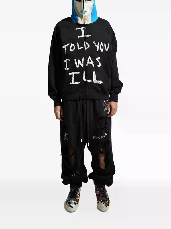 HACULLA. Graphic-print Zip-up Hoodie