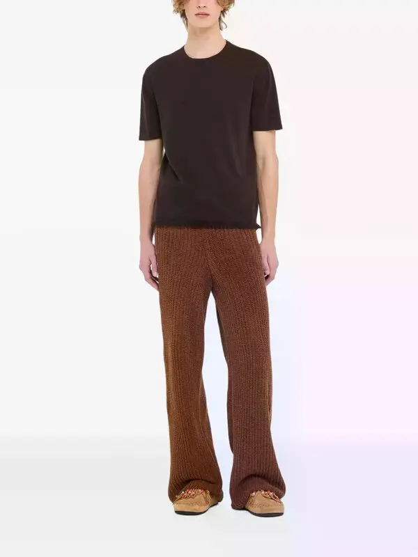 Alanui Fringed Knit T-shirt