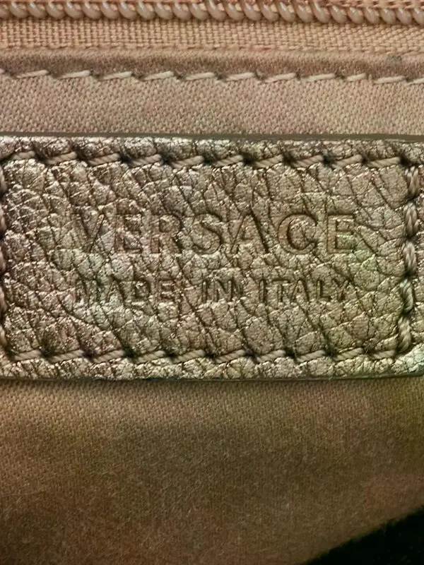Versace Medusa Perforated Tote Bag