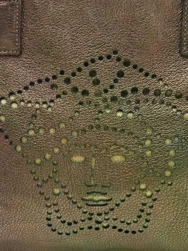 Versace Medusa Perforated Tote Bag