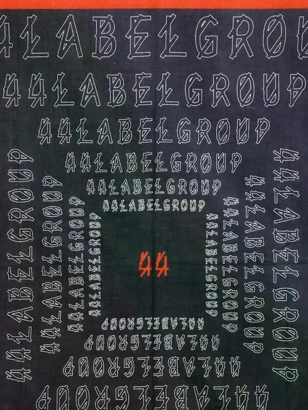 44 LABEL GROUP Logo-print Cotton Scarf