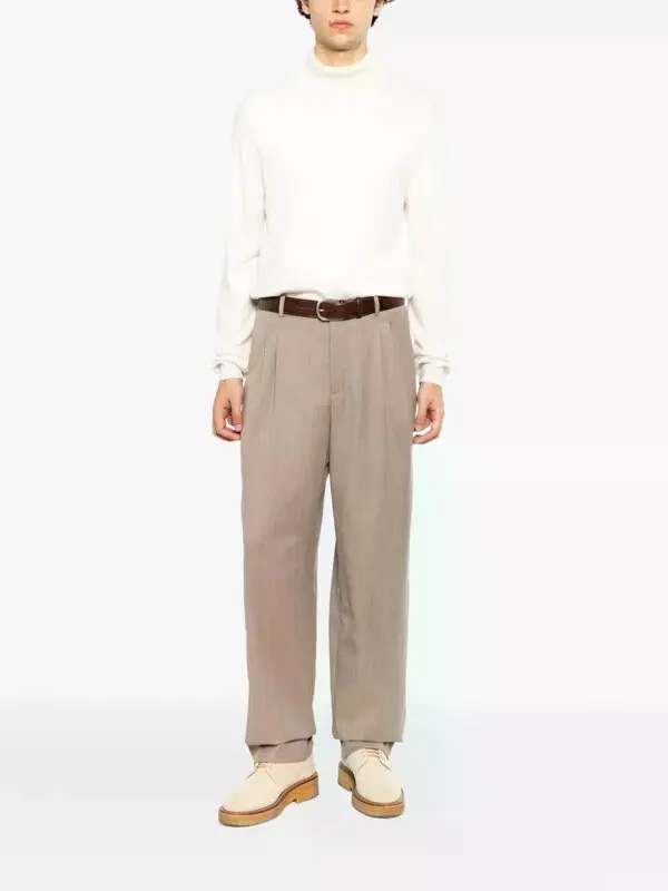 N.peal Roll Neck Cashmere Sweater - Neutrals