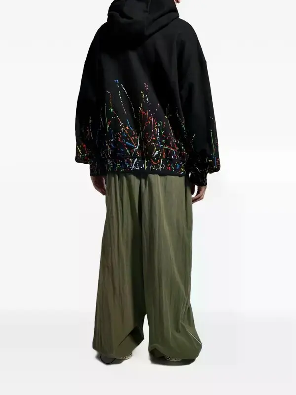 MOSTLY HEARD RARELY SEEN Oversized Drawstring Track Pants