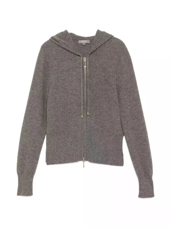 N.peal Honeycomb Zipper Hoodie