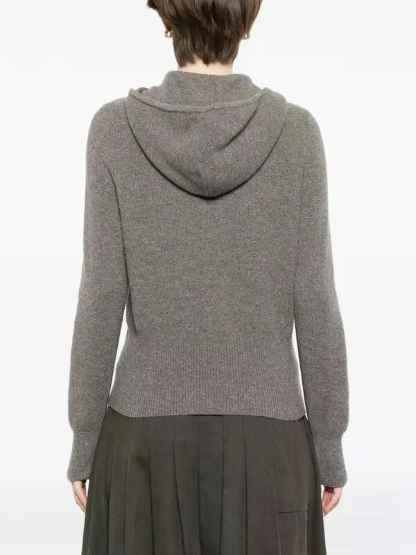 N.peal Honeycomb Zipper Hoodie