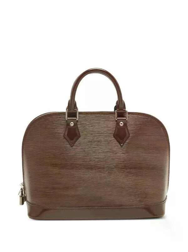 LOUIS VUITTON Epi Alma Pm Tote Bag - Brown