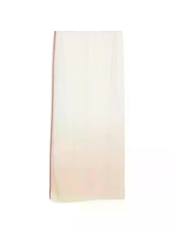 N.peal Bordered Pashmina Scarf