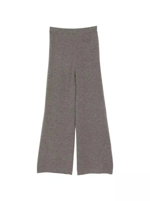 N.peal Honeycomb Knit Cashmere Trousers
