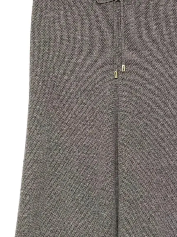 N.peal Honeycomb Knit Cashmere Trousers