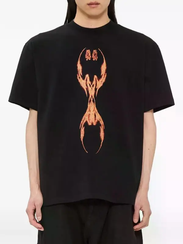 44 LABEL GROUP Graphic-print Crew-neck T-shirt