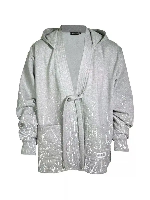 MOSTLY HEARD RARELY SEEN Paint-embroidered Kimono Hoodie