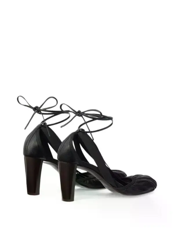 LEMAIRE 80mm Pedille Heeled Ballerinas In Goat Leather