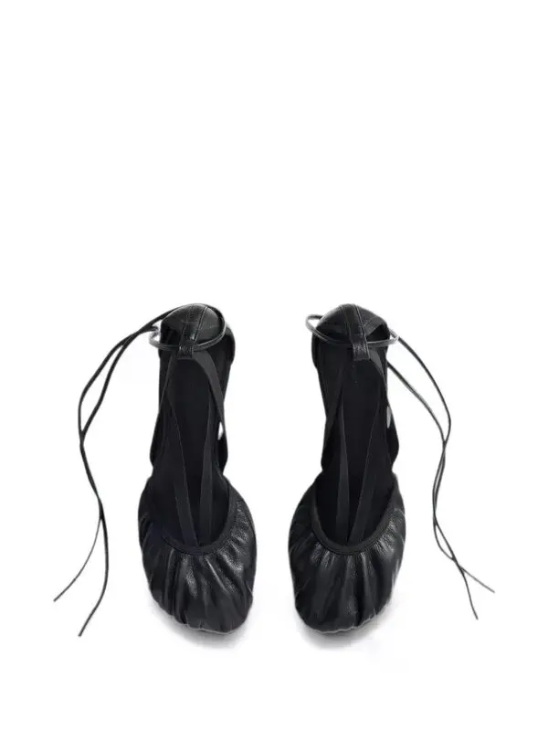 LEMAIRE 80mm Pedille Heeled Ballerinas In Goat Leather