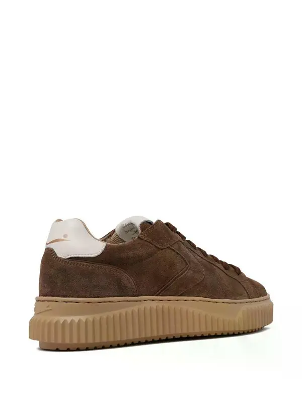VOILE BLANCHE Suede Platform Sneakers