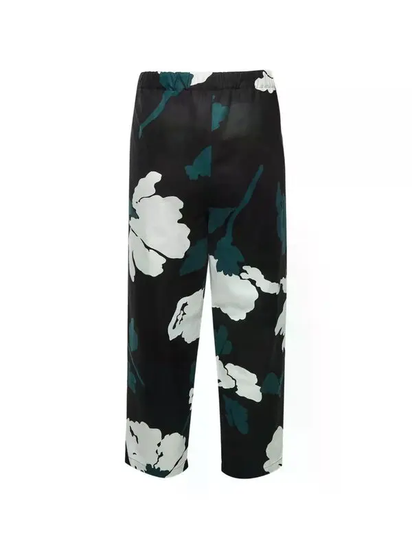 Marni Floral Print Trousers