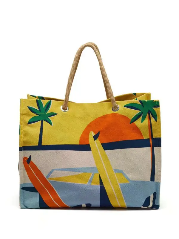 Hermès Après La Vague Tote Bag - Yellow