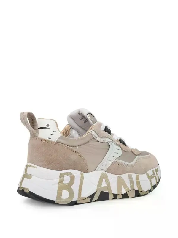 VOILE BLANCHE Panelled Lace-up Sneakers