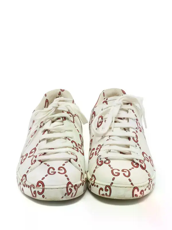 Gucci Ace Sneakers With Gg Print