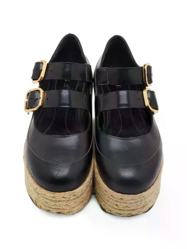 Marni Mary Jane Platform Espadrilles