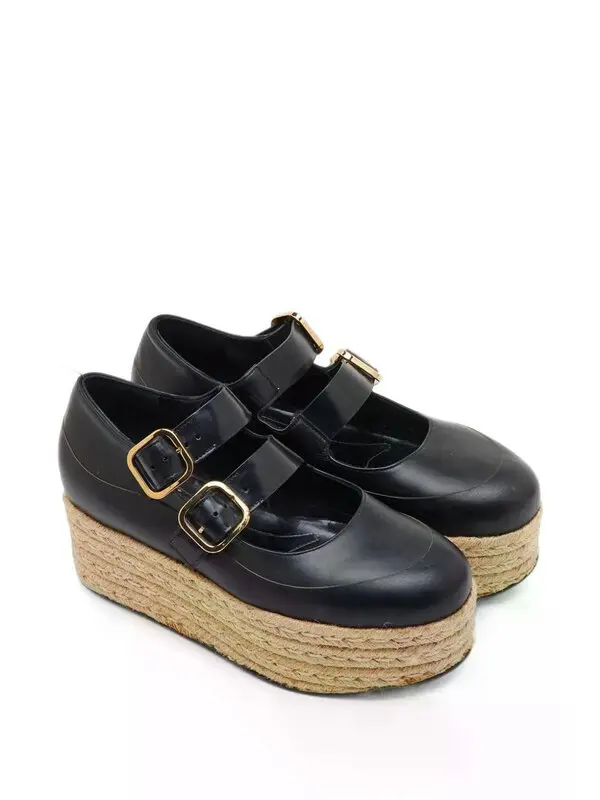 Marni Mary Jane Platform Espadrilles