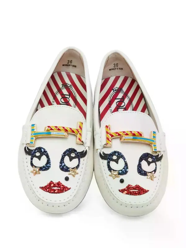 TOD'S X Anna Dello Russo Circus Loafers